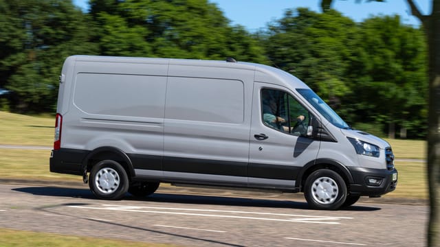 Ford e-Transit Interior Layout & Technology | Top Gear
