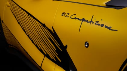 This one-off Ferrari 812 Competizione is a 9,500rpm V12 sketchbook on ...