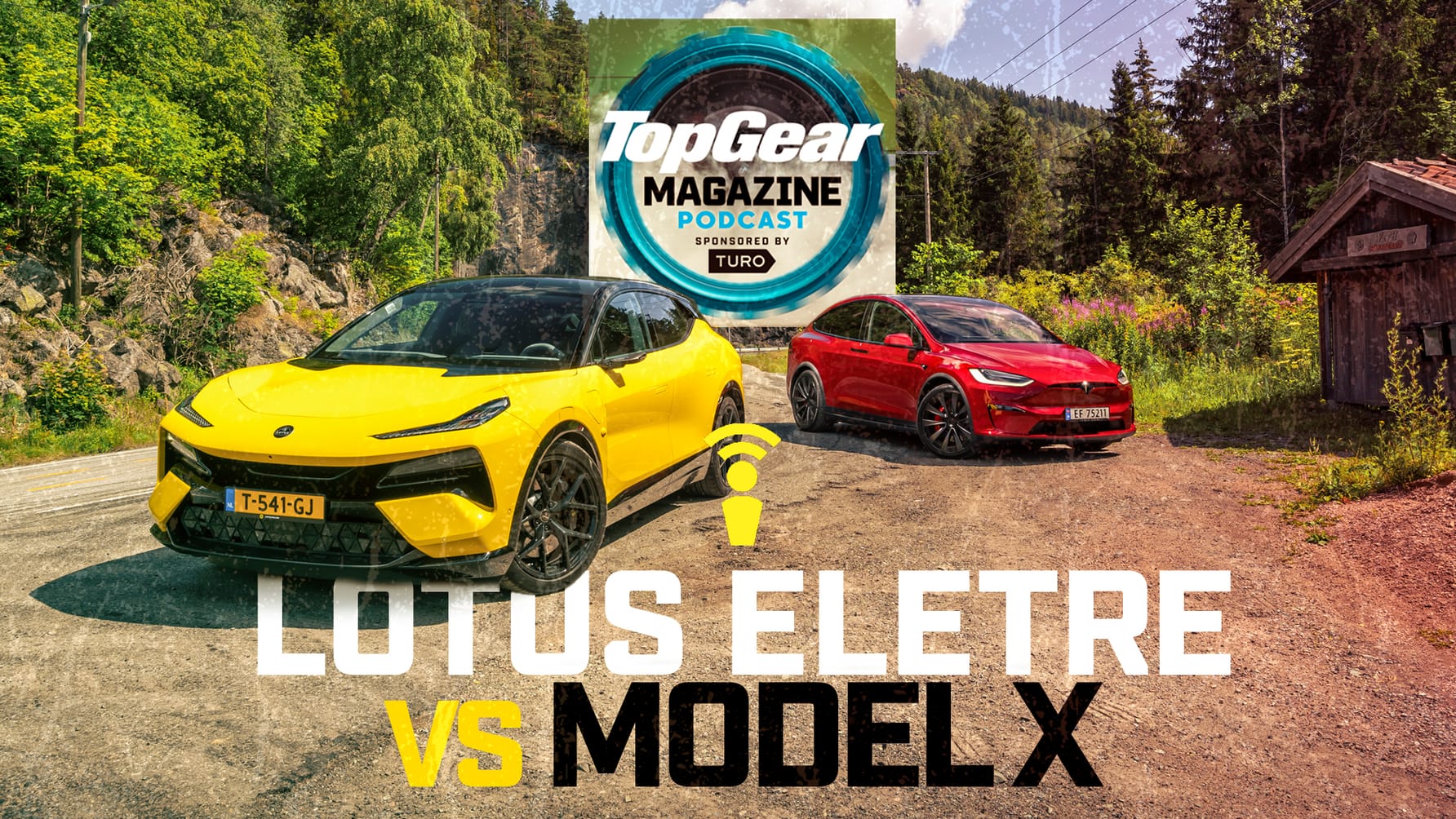 Listen to the new TG Podcast: Lotus Eletre vs Tesla Model X | Top Gear