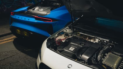 Twin test: Lotus Emira i4 vs Mercedes-AMG A45 S | Top Gear
