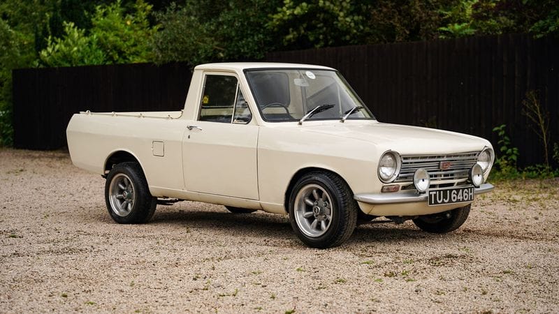 This MOT-free and tax-exempt Datsun Sunny pickup truck could be yours ...