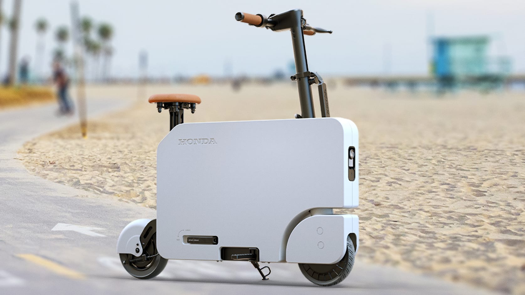 Oh yes! The Honda Motocompo scooter is back | Top Gear