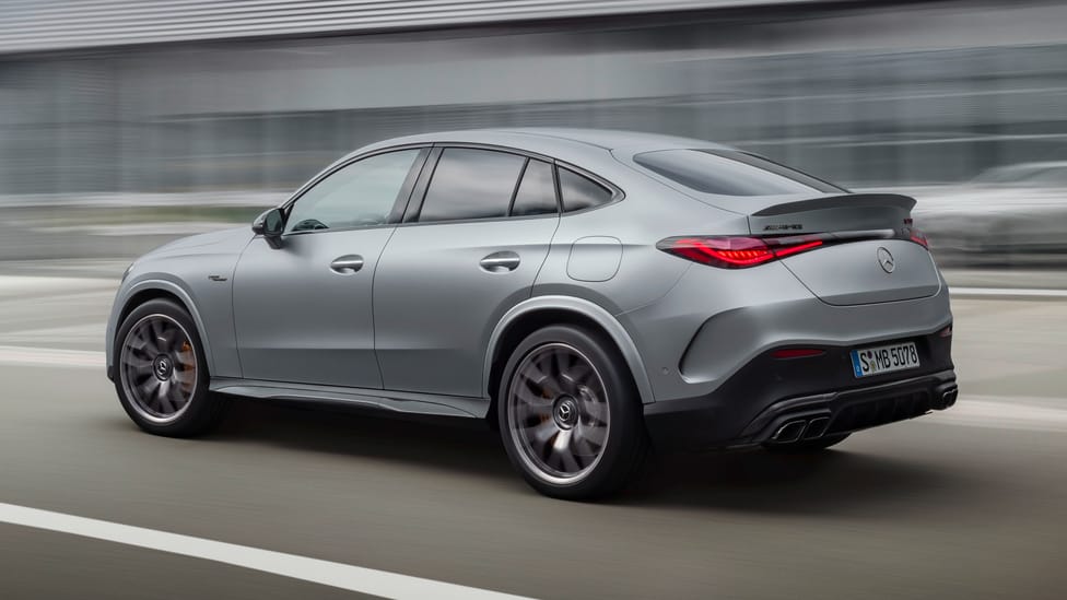 Phew, the Mercedes-AMG GLC 63 Coupe has arrived, AMG’s first hybrid SUV ...