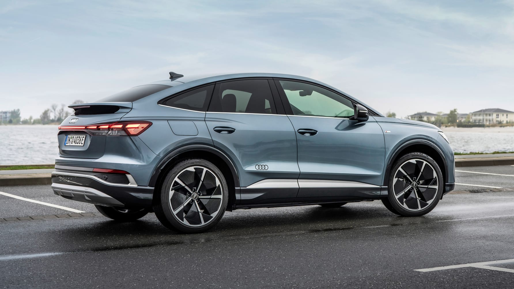 Audi has updated the Q4 e-tron to give it more range, more power and ...