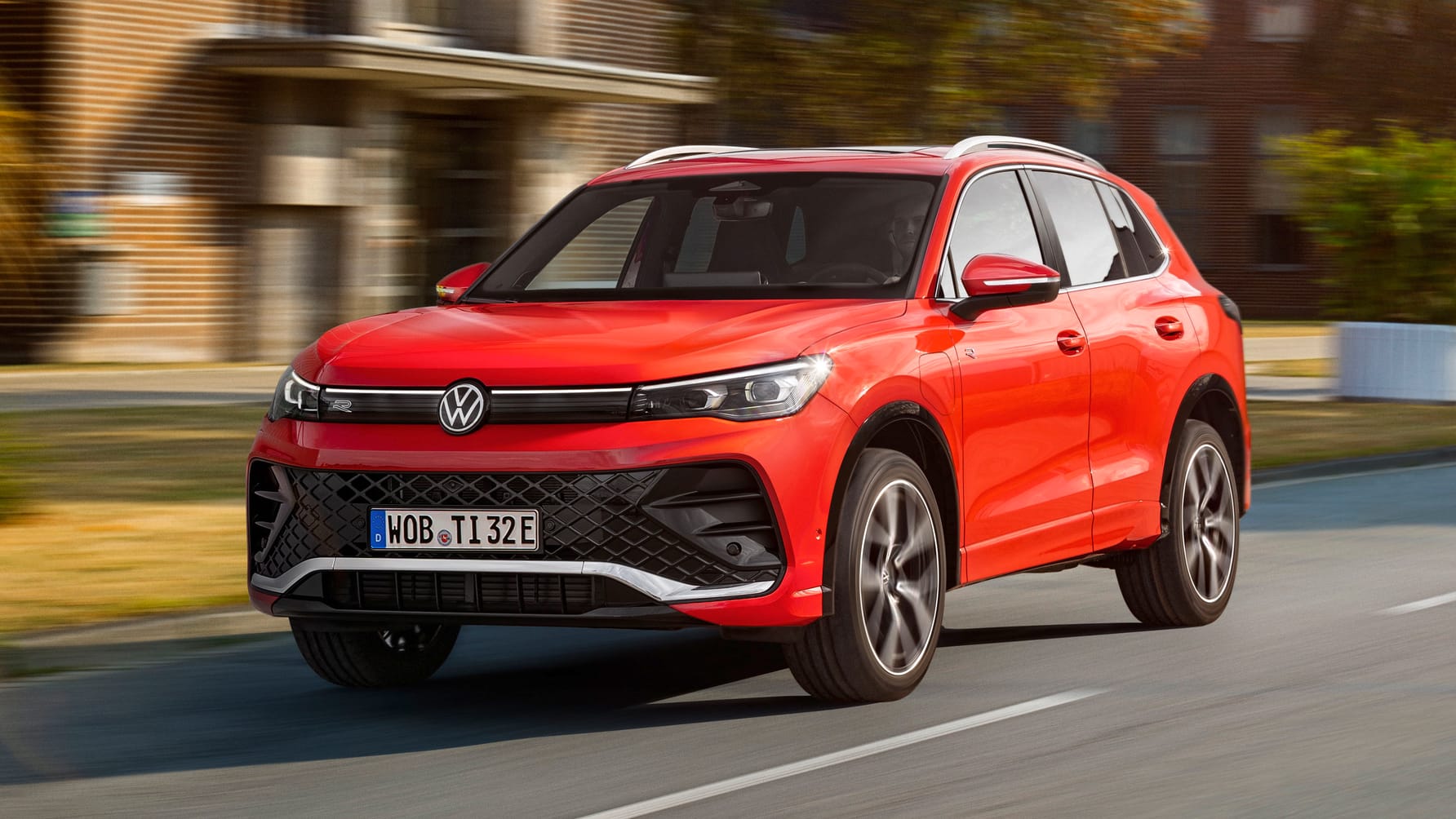 This is the new Volkswagen Tiguan, now the most popular VW in the world ...