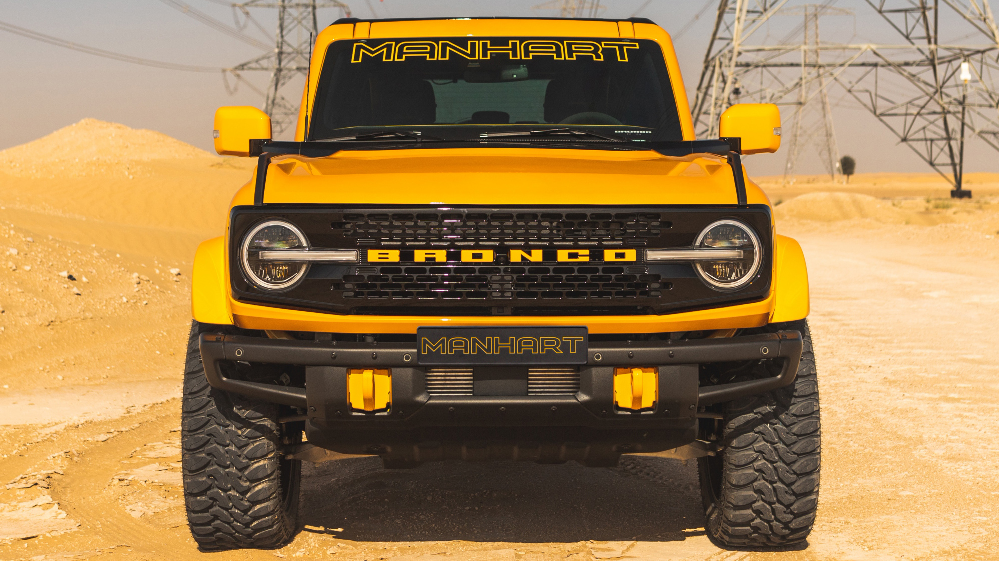 Modified Ford Bronco Ii This Modded Ford Bronco 'ProRunner' Proves