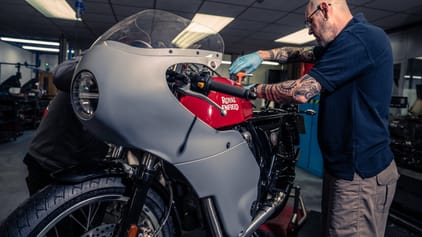 Royal Enfield Continental GT650 – TG's Custom Bike Build - Report No:5 ...