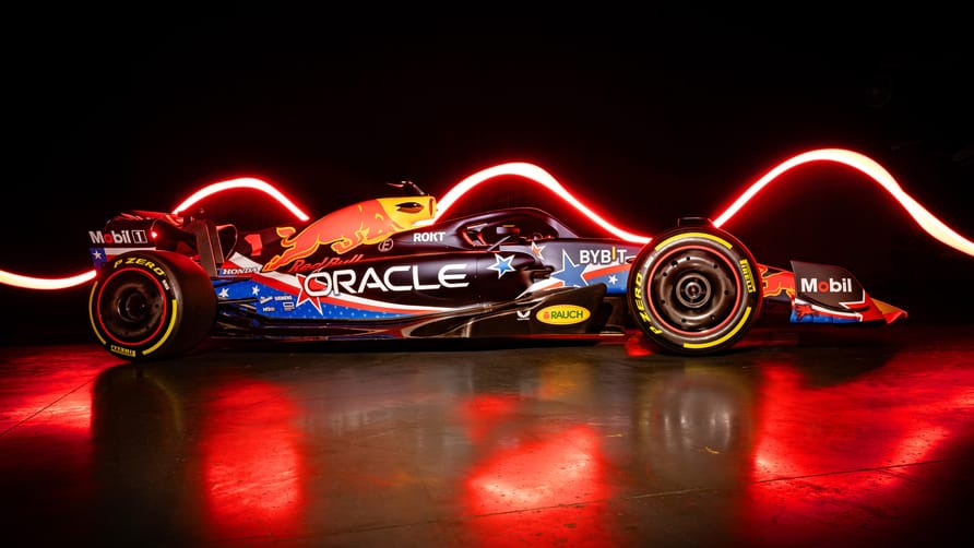 Red Bull reveals Texas-inspired livery for US GP | Top Gear