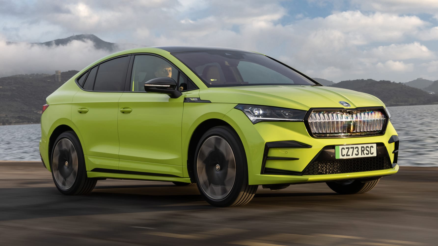 The Skoda Enyaq vRS will now do 0-62mph in 5.5s | Top Gear