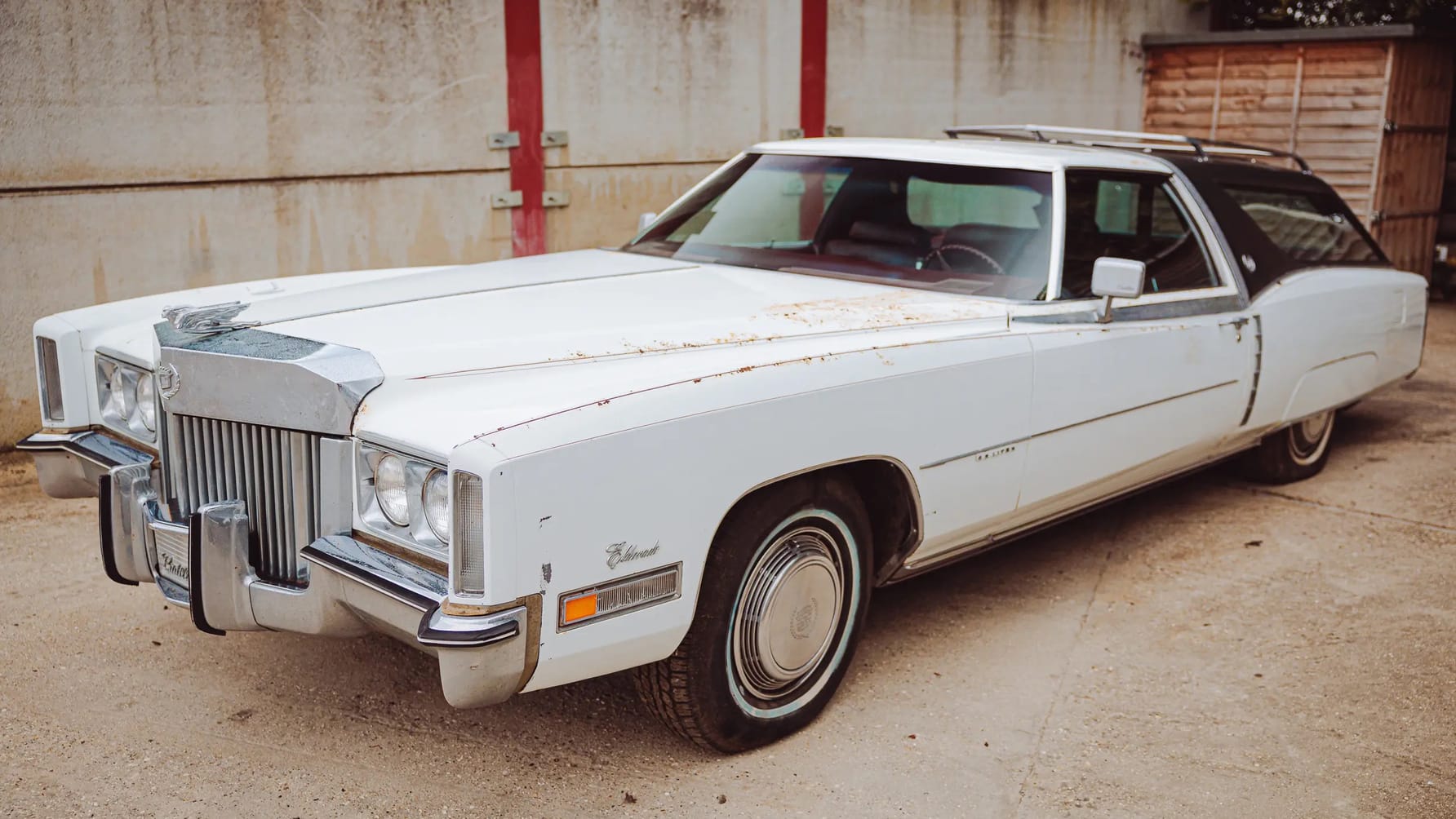 Evel Knievel’s old two-door Cadillac Eldorado wagon is up for auction ...