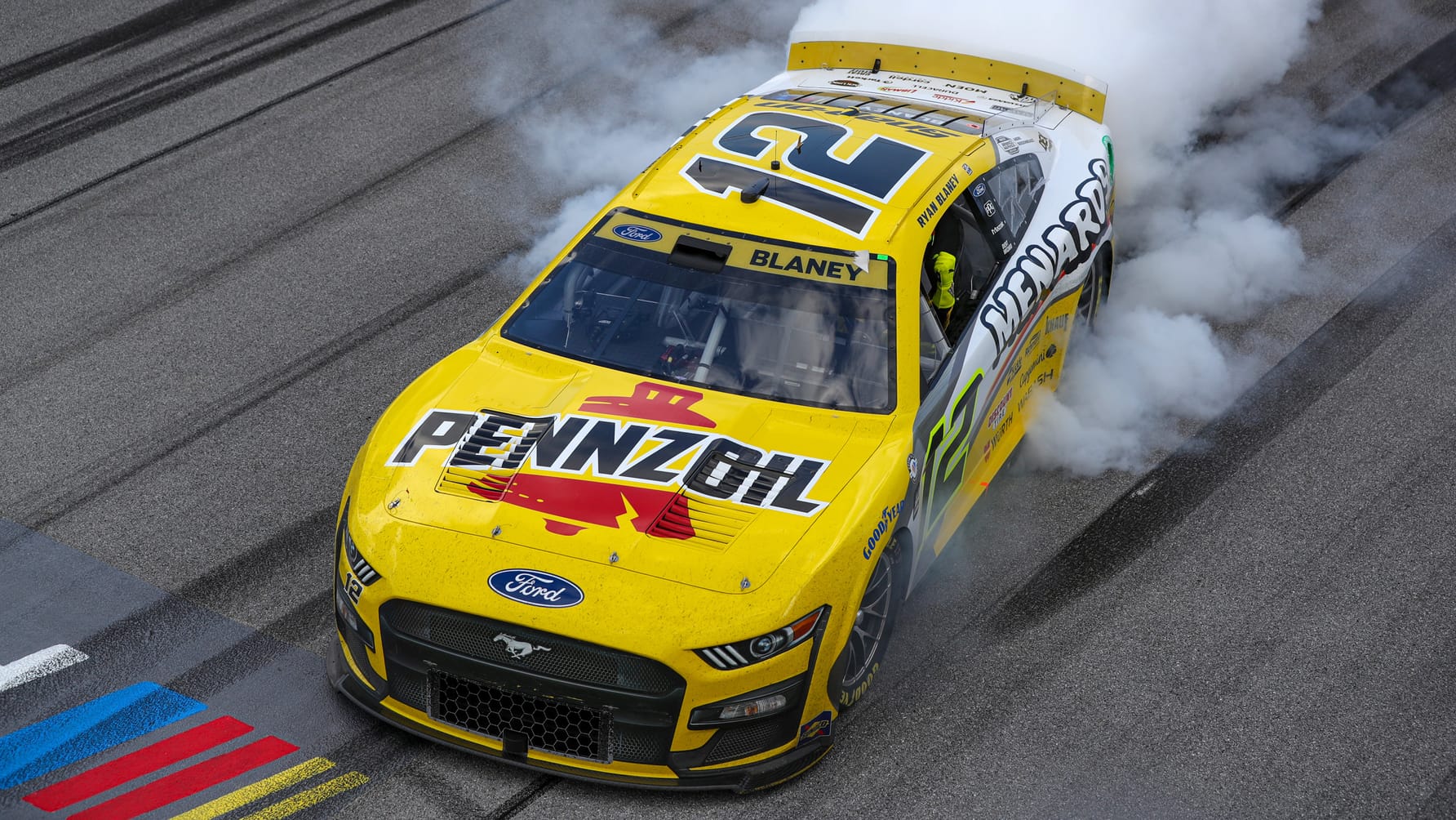 NASCAR driver has hilarious reason for not doing burnouts | Top Gear