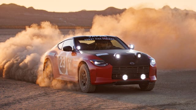 Nissan has built a 400bhp+ Safari Rally Z Tribute for SEMA | Top Gear
