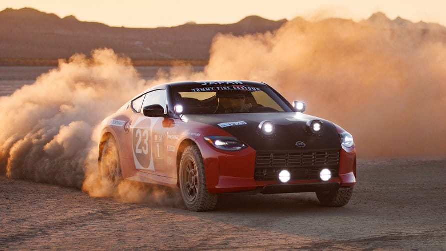 Nissan has built a 400bhp+ Safari Rally Z Tribute for SEMA | Top Gear