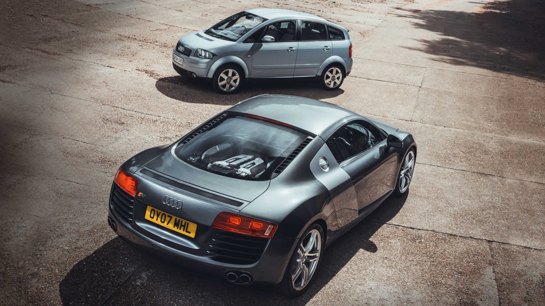 Top Gear's greatest cars of the last 30 years: Audi A2 and Audi R8 ...