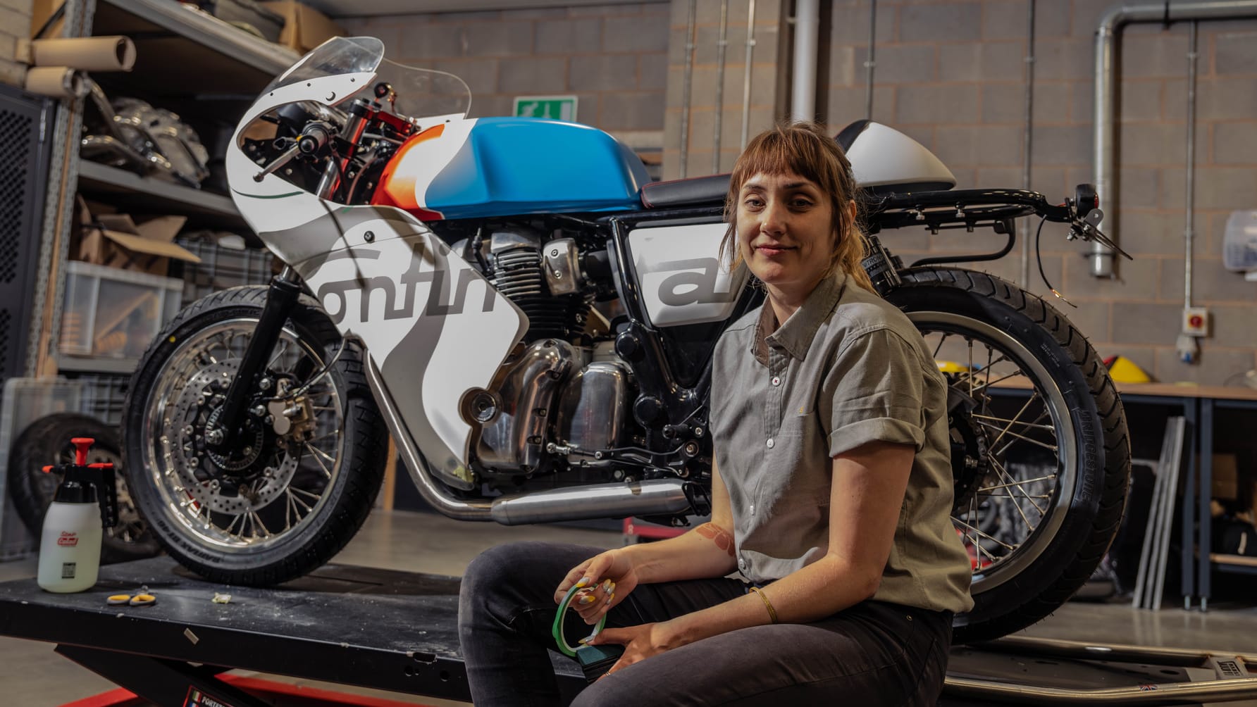 Royal Enfield Continental GT650 – TG's Custom Bike Build - Report No:6 ...