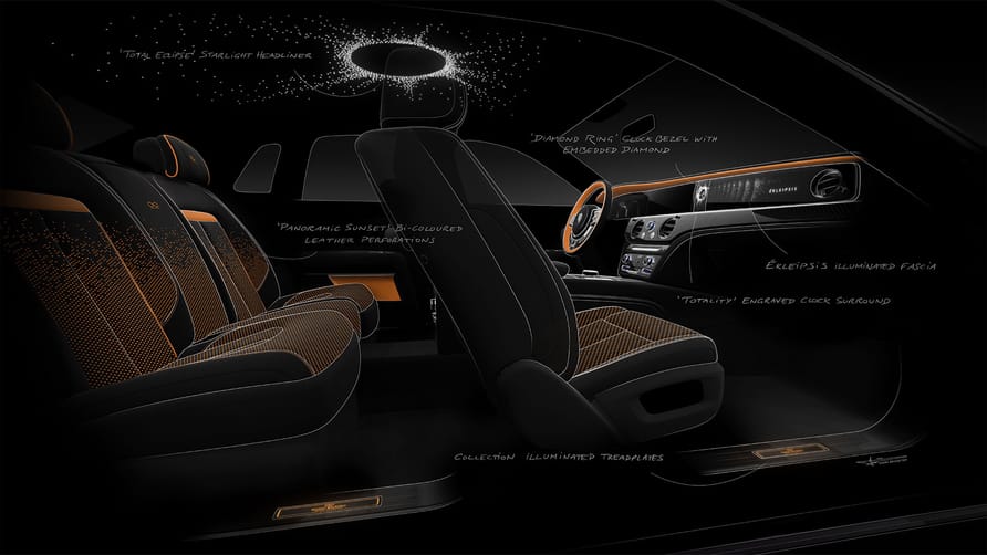 Rolls-Royce creates solar-eclipse-inspired limited edition Ghost ...
