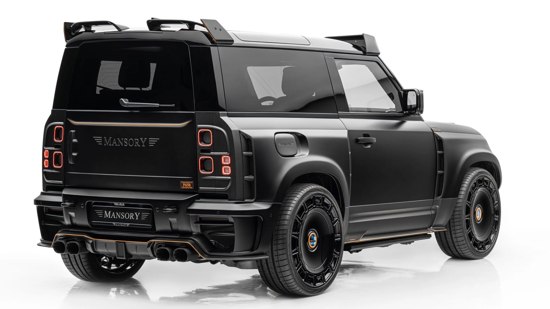Mansory’s Defender Black Edition is perfect for shy and retiring ...