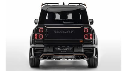 Mansory’s Defender Black Edition is perfect for shy and retiring ...