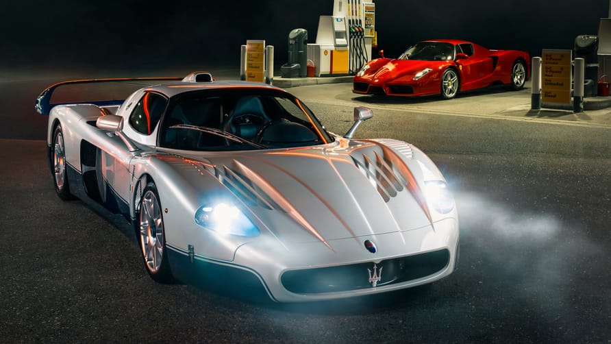 Showroom-fresh Ferrari Enzo and Maserati MC12 go up for auction | Top Gear