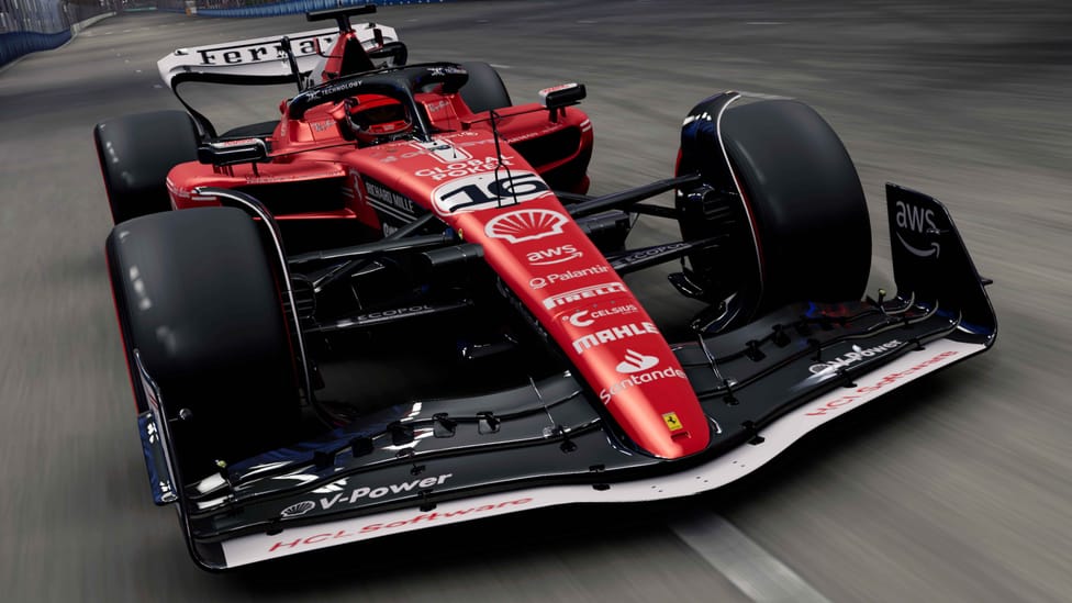 This is Ferrari’s red ‘n’ white livery for the Las Vegas GP | Top Gear