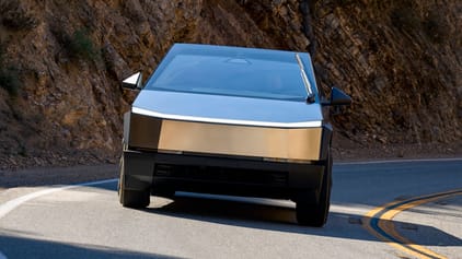 Tesla Cybertruck Driving, Engines & Performance | Top Gear