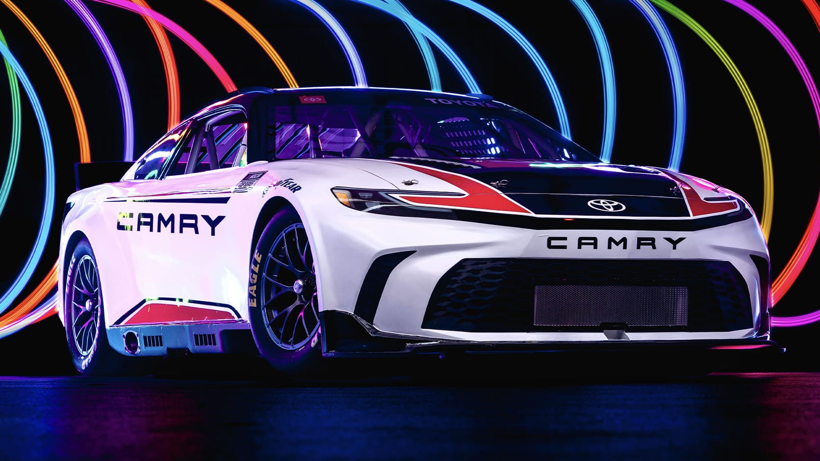 Toyota is even facelifting its NASCAR race cars now | Top Gear