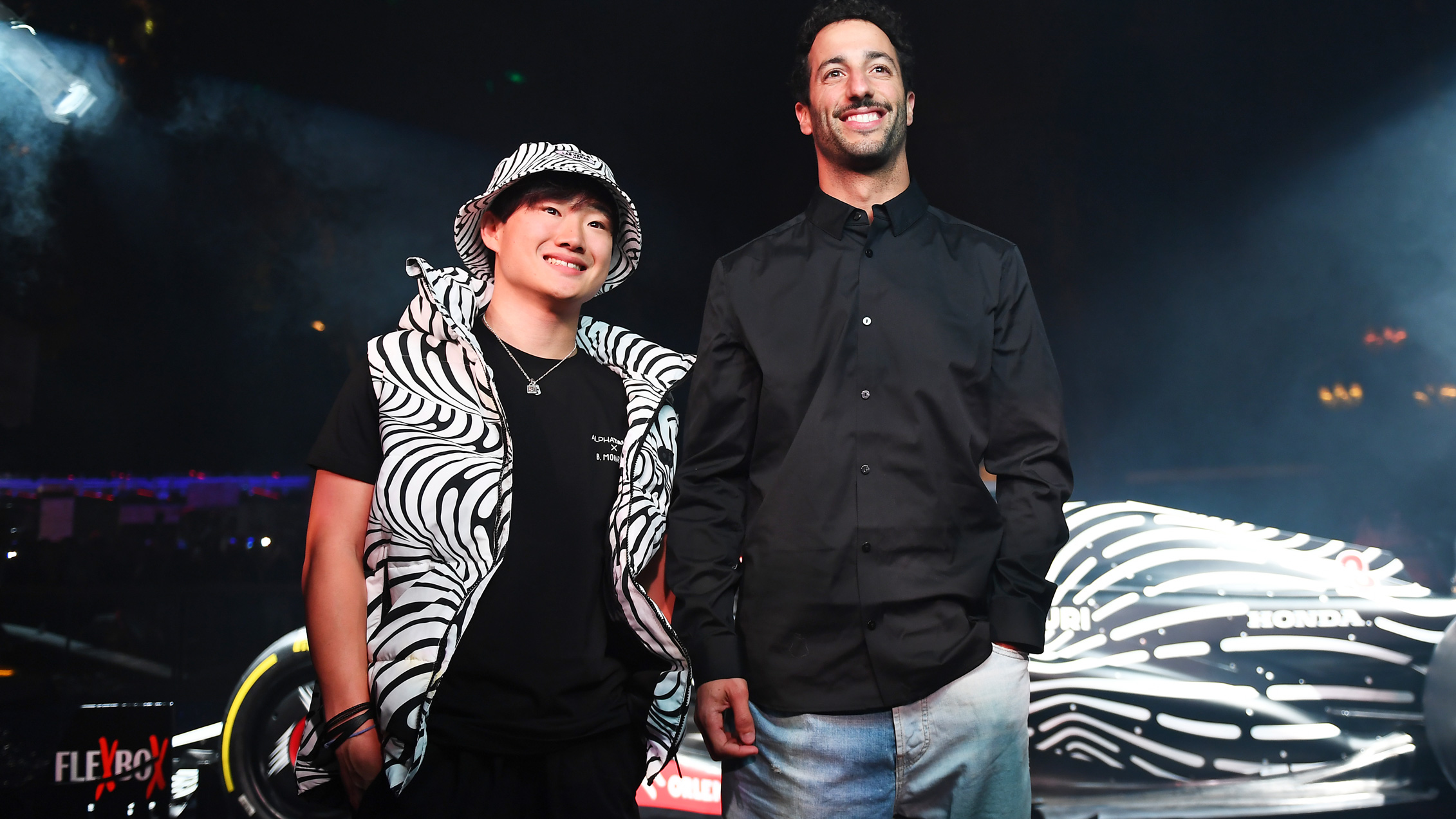 Alpha and Alfa join the celebration in the F1 Las Vegas liveries - AIC5