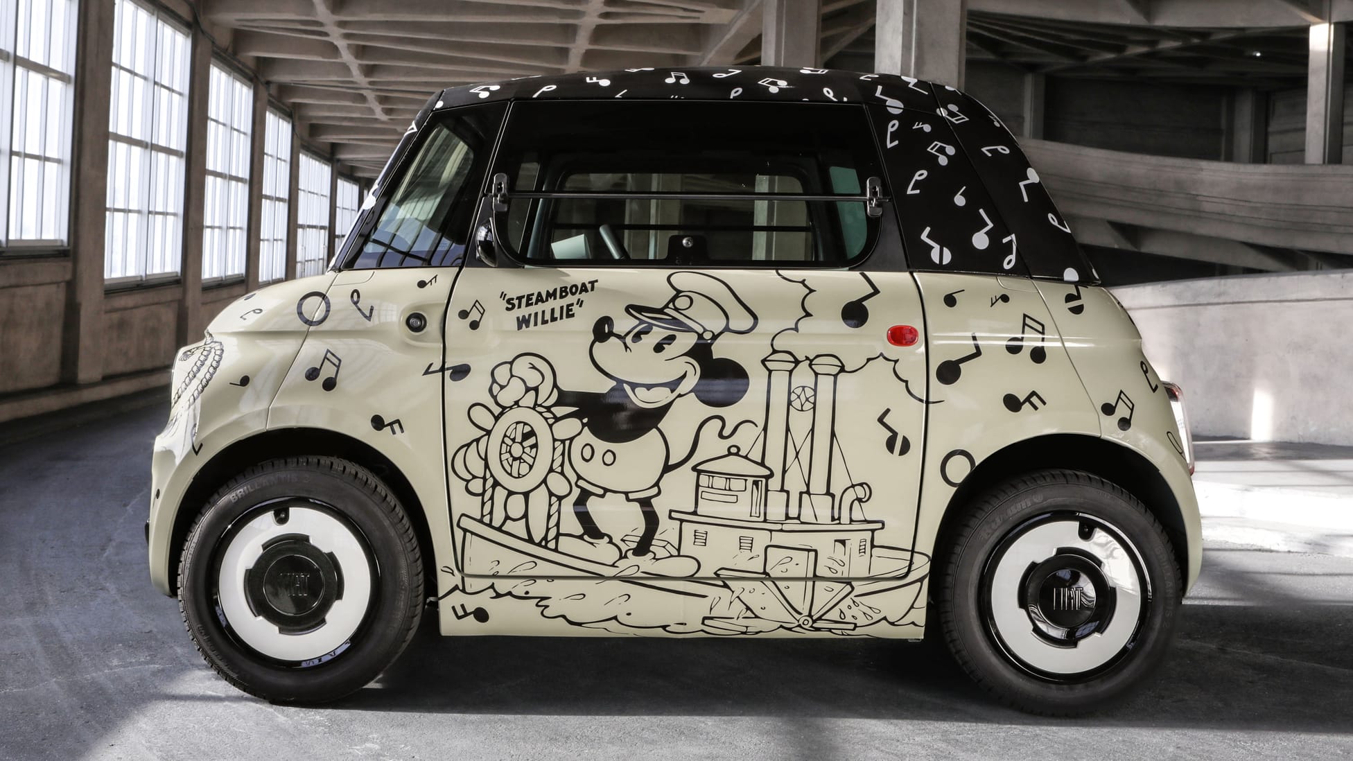 Fiat reveals five Topolinos wearing Mickey Mouse liveries | Top Gear