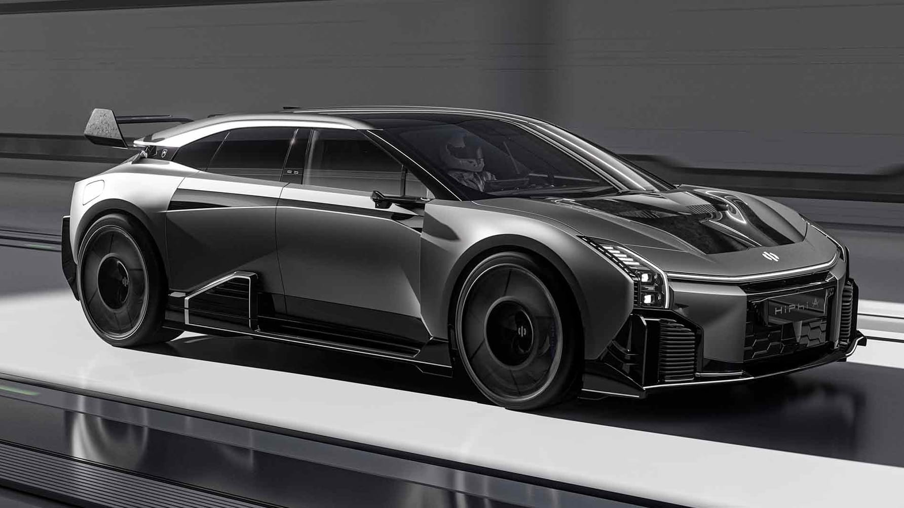 A four-seat electric hypercar that 'revs' to 22,000rpm? Meet the HiPhi A | Top Gear