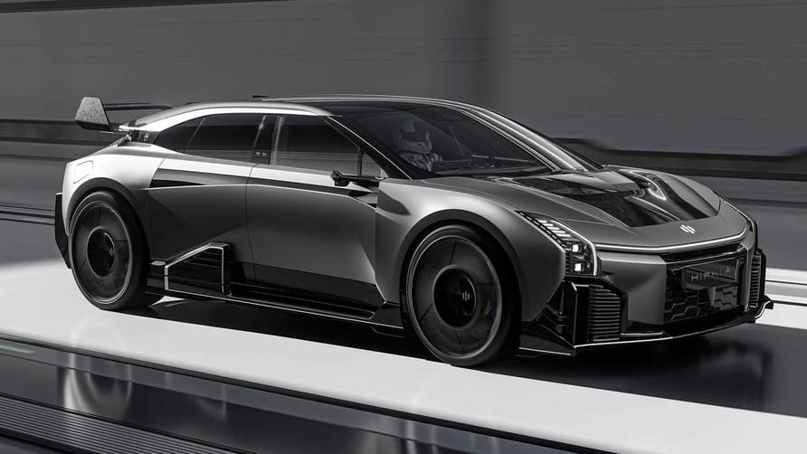 A four-seat electric hypercar that 'revs' to 22,000rpm? Meet the HiPhi ...