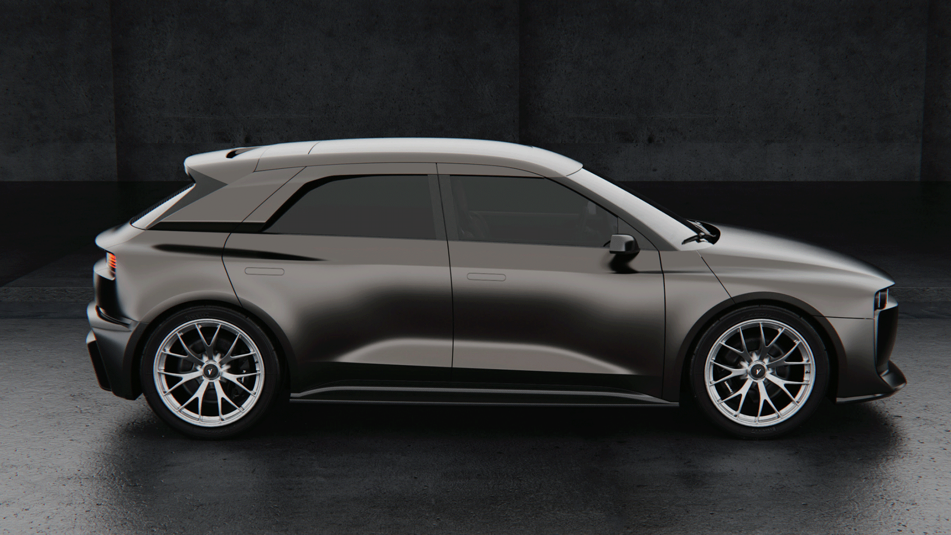 The Vanwall Vandervell is an all-electric 650bhp hyper-hatch | Top Gear