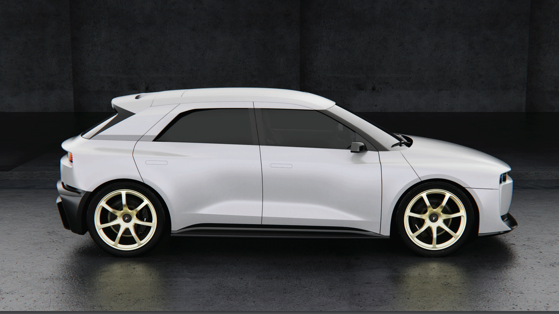 The Vanwall Vandervell is an all-electric 650bhp hyper-hatch | Top Gear