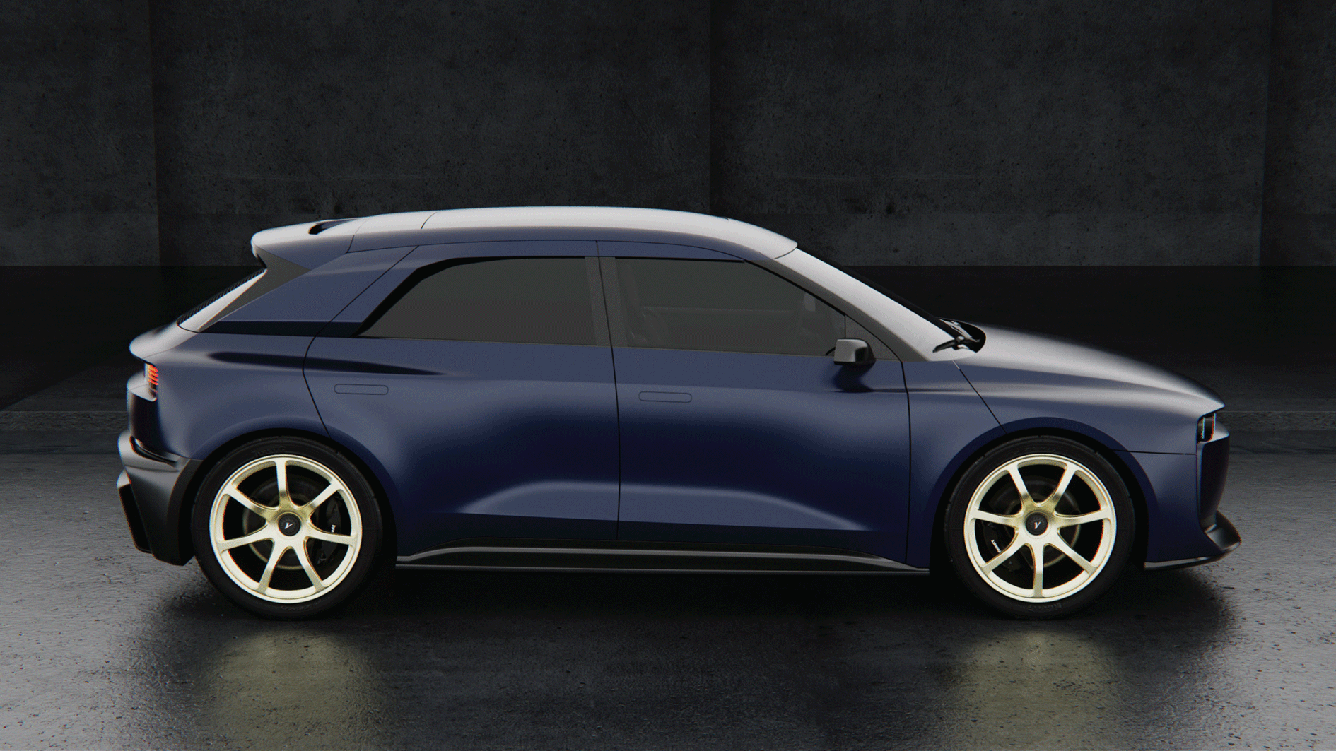 The Vanwall Vandervell is an all-electric 650bhp hyper-hatch | Top Gear