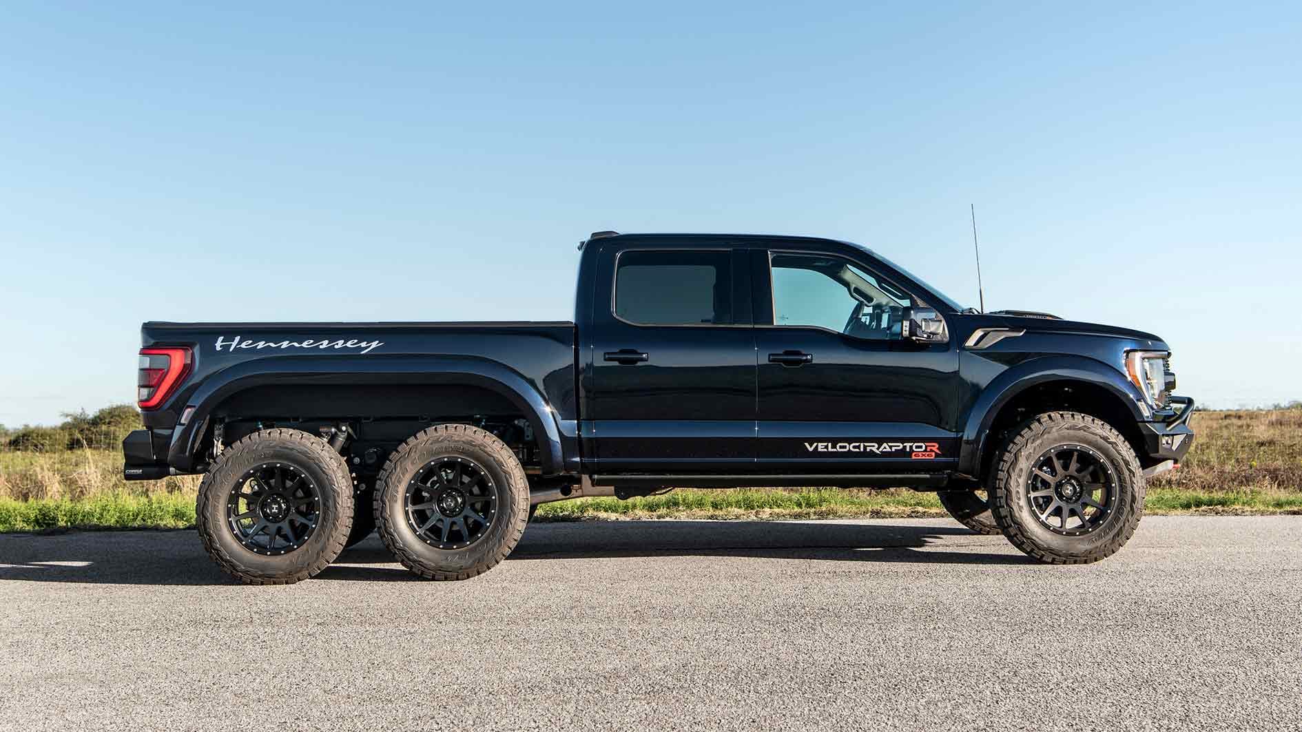 Hennessey has turned the Ford Raptor into a six-wheeled, 700bhp mammoth ...