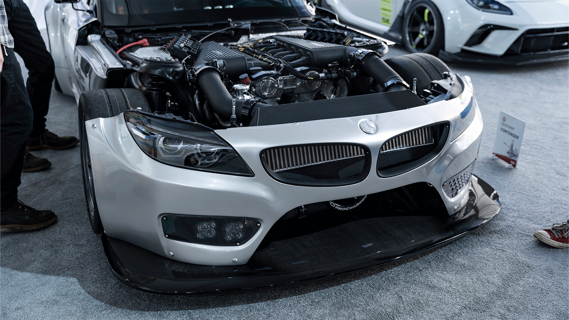 Check out this insane supercharged Merc V12-powered BMW Z4 GT3 street ...