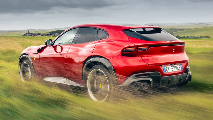 Ferrari Purosangue Interior Layout & Technology | Top Gear