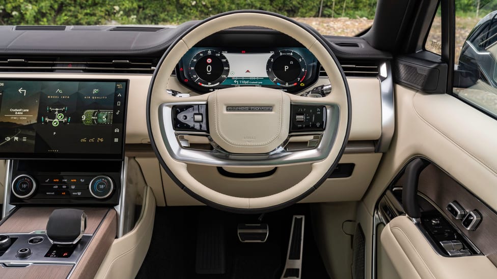 Land Rover Range Rover Interior Layout & Technology | Top Gear