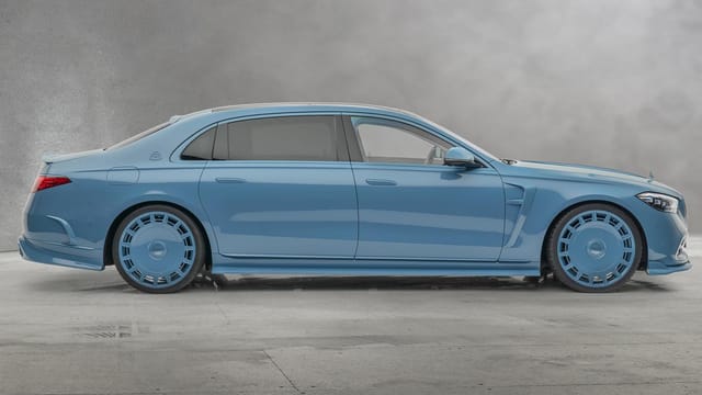Feeling blue? The sight of this Mansory Maybach S680 won’t help one bit ...