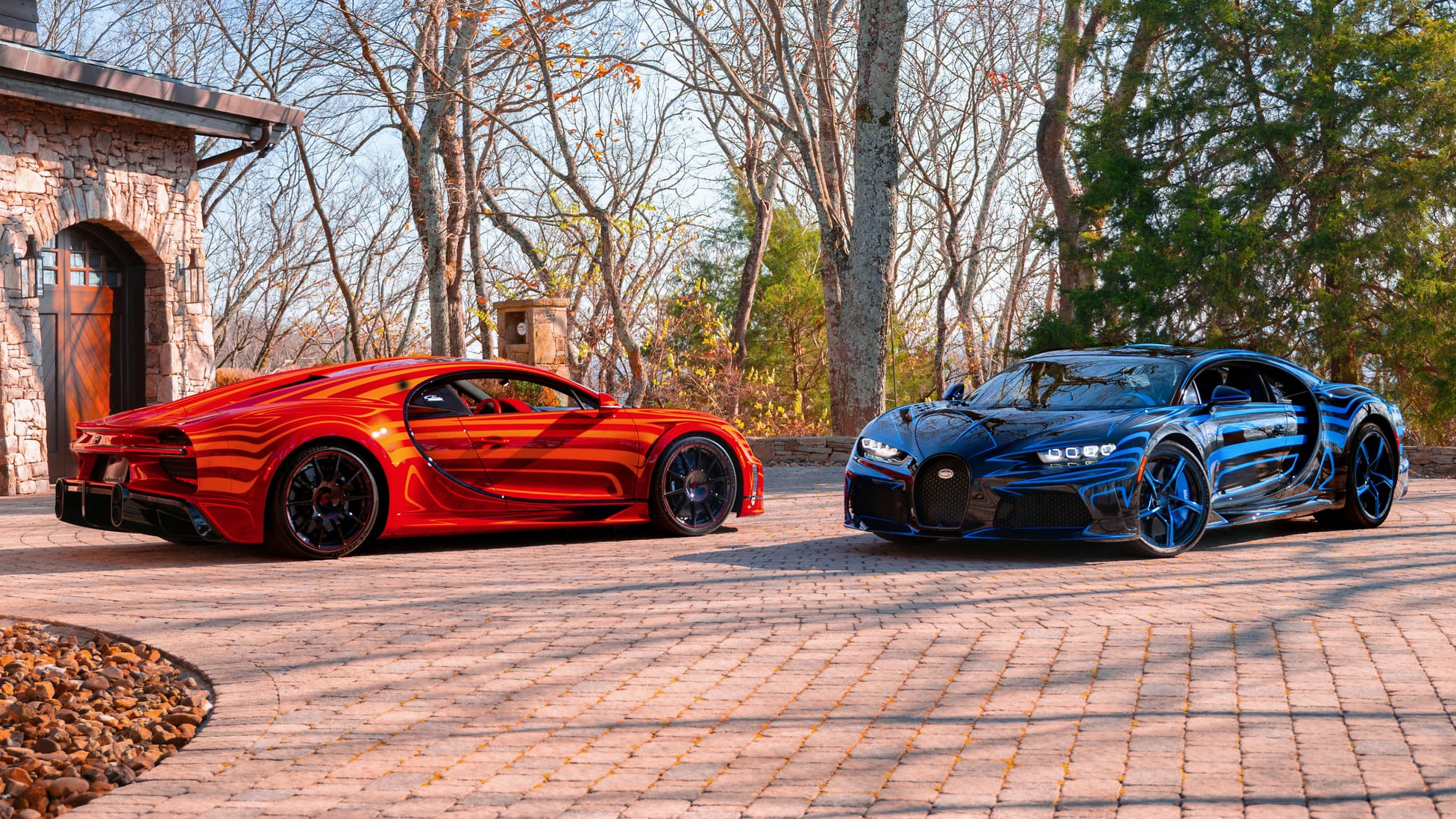 Are these the world's most unique pair of Bugatti Chiron Super Sports ...