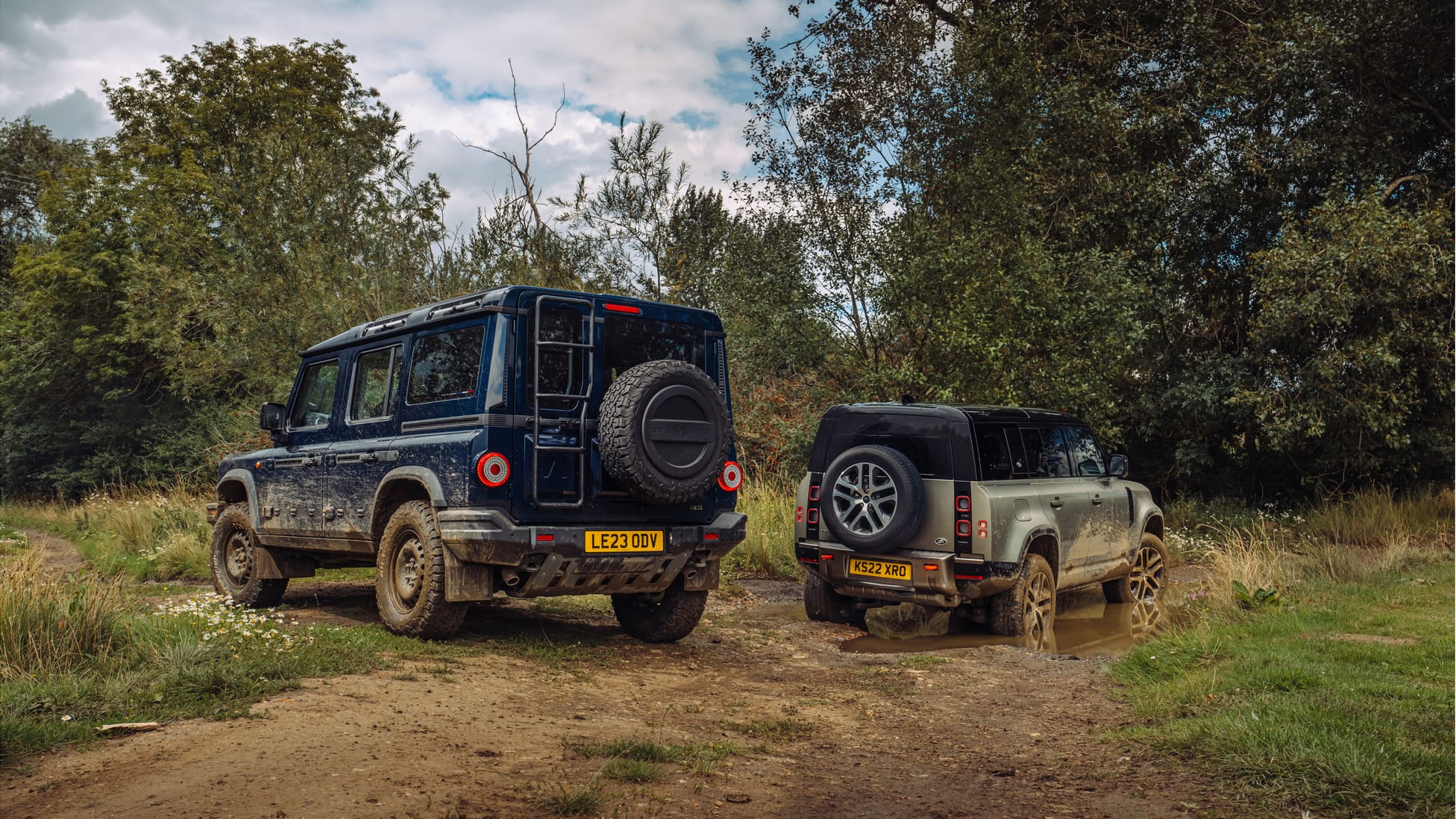 The big boxy 4x4 test: Land Rover Defender vs Ineos Grenadier | Top Gear