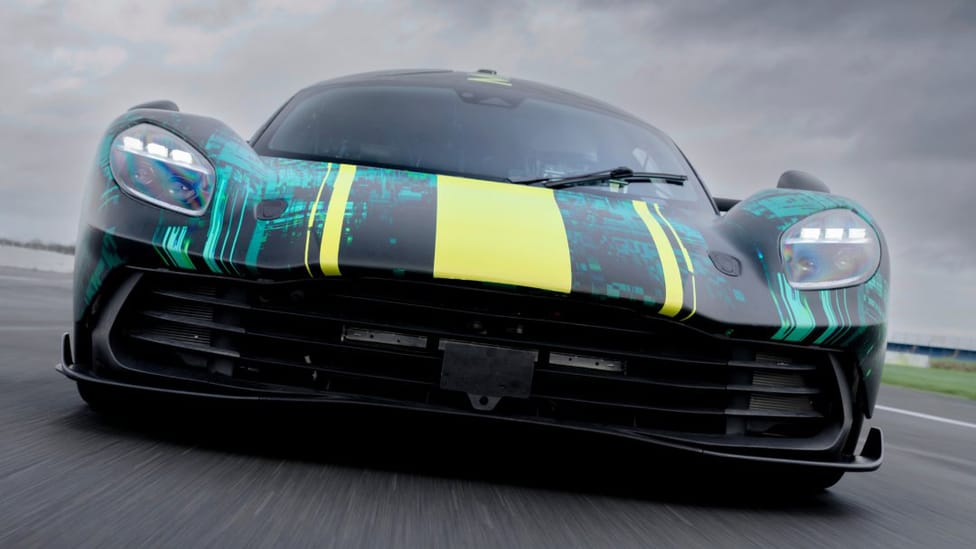 Here are some new pictures of the 998bhp Aston Martin Valhalla in ...