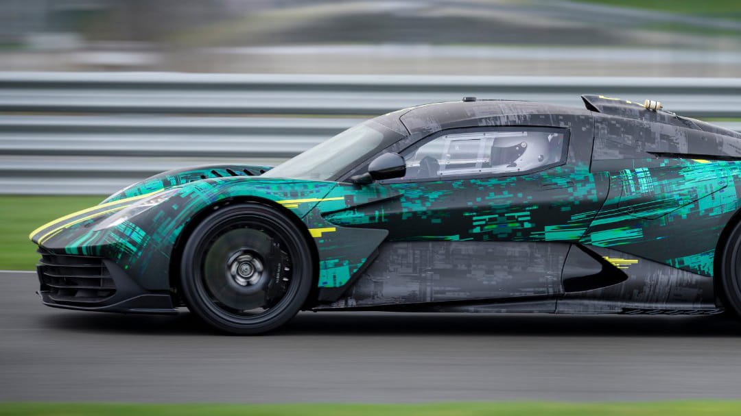 Here are some new pictures of the 998bhp Aston Martin Valhalla in ...