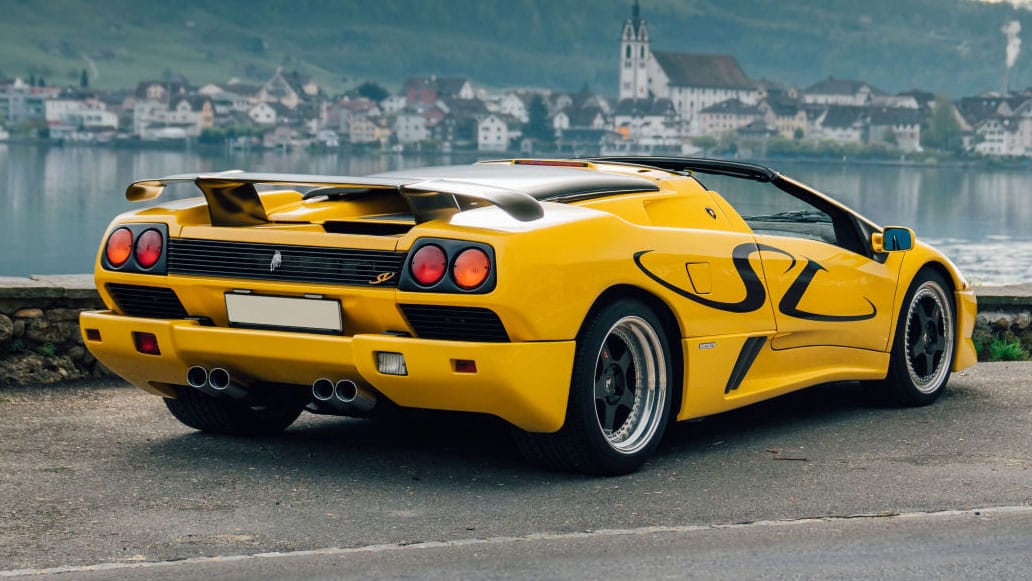 Rarer than rare? One of only two Lamborghini Diablo SV Roadsters is up ...