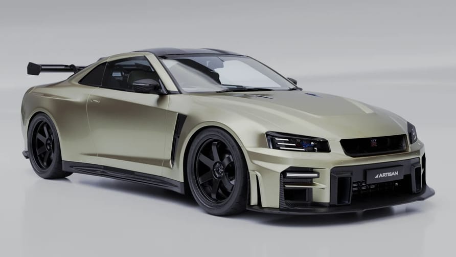 Artisan GT-R concept: a modified R35 with throwback styling… and 1 ...