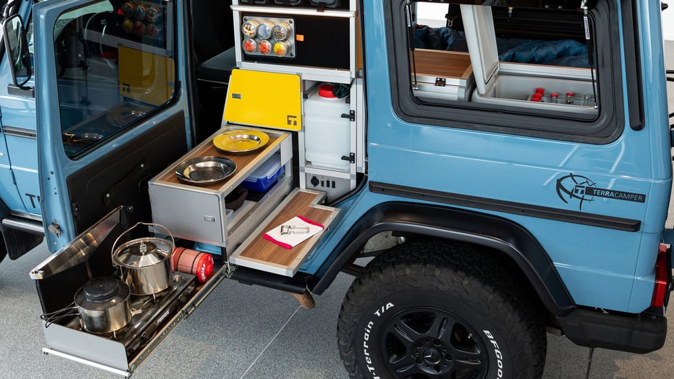 Calling all G-Wagen owners: this is a sub-£10k kitchen conversion for ...