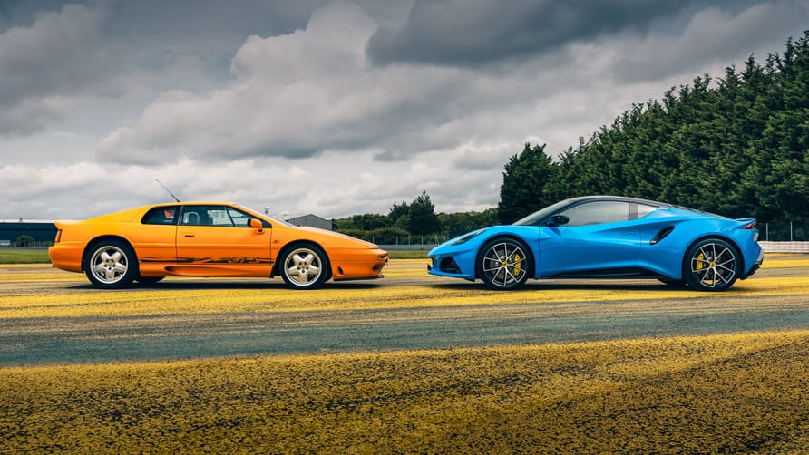 Progress Report: 1999 Lotus Esprit GT3 vs 2023 Lotus Emira i4 | Top Gear