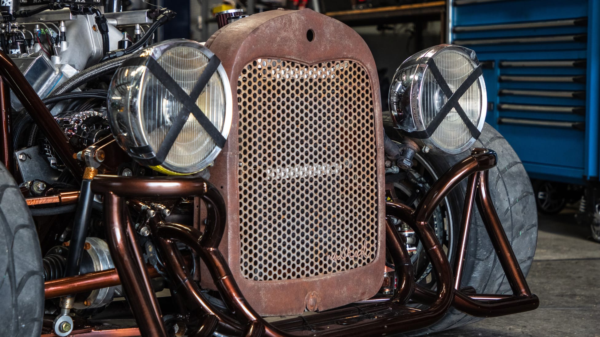 Meet the NASROD: a 1,000bhp all-wheel-drive burnout machine | Top Gear