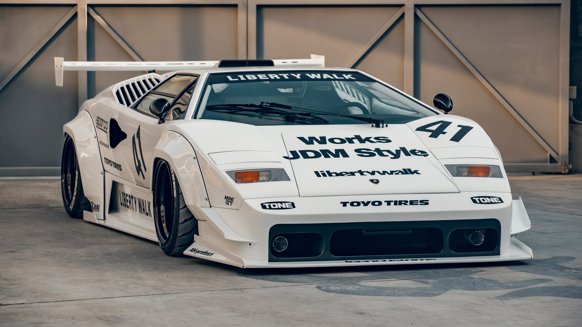 Stop what you’re doing and fix your gaze on this Liberty Walk Countach ...