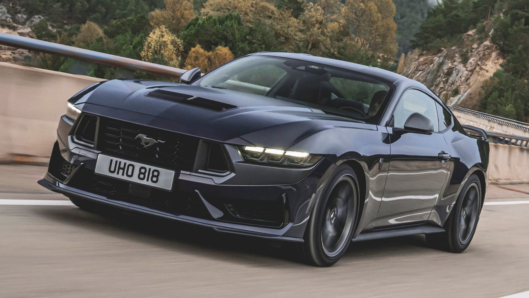 The hardcore Ford Mustang Dark Horse will go on sale for £65,585 in the ...