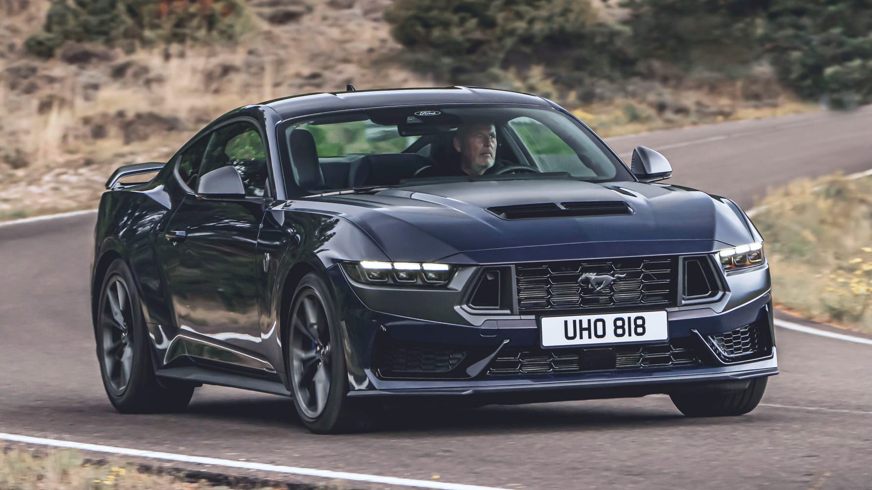 The hardcore Ford Mustang Dark Horse will go on sale for £65,585 in the ...